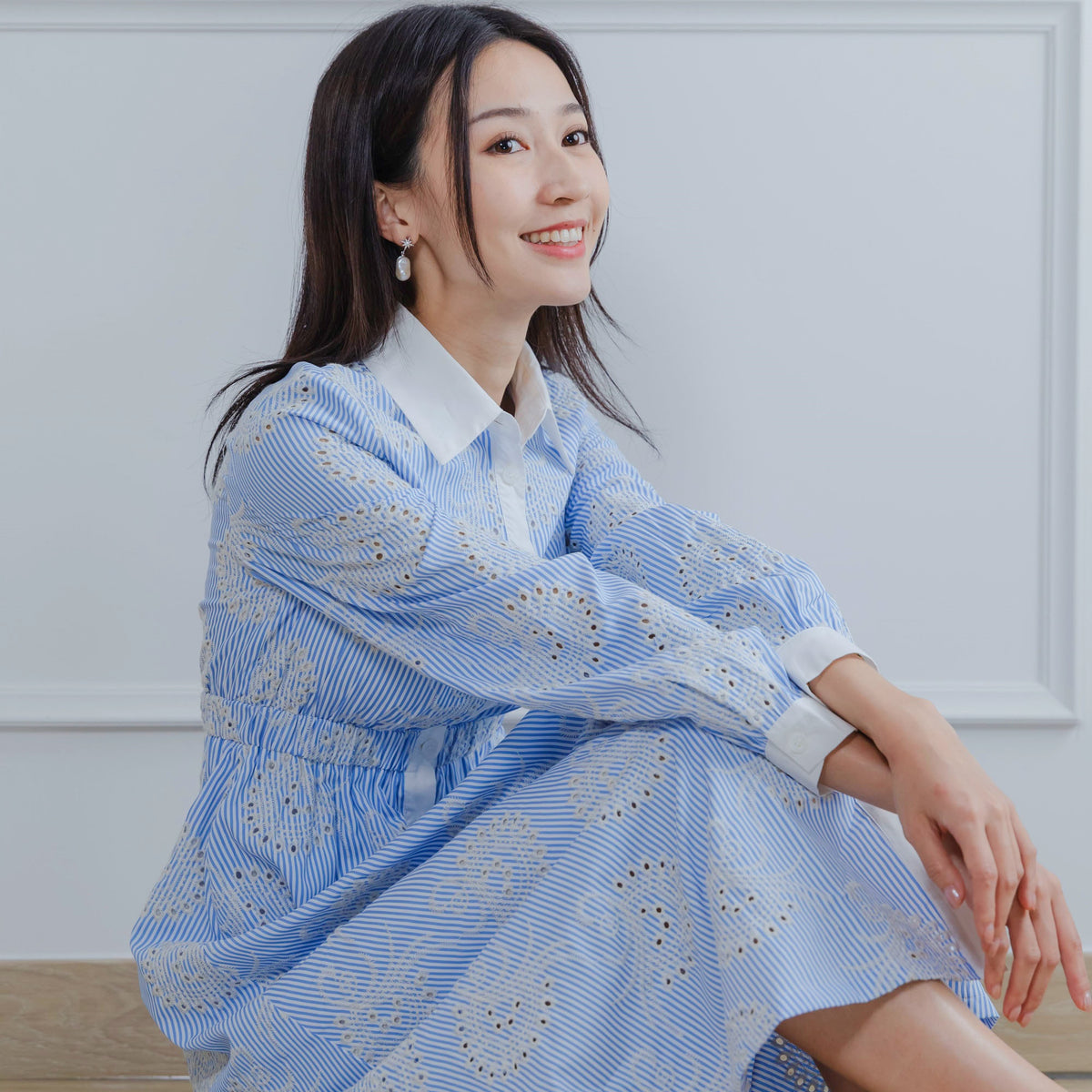 Carol Blue Maxi Dress – MyAleshia