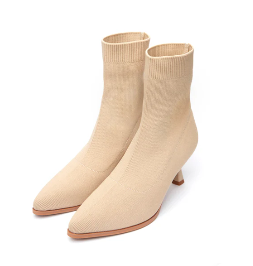 Kala Knit Boots(BEI) – MyAleshia
