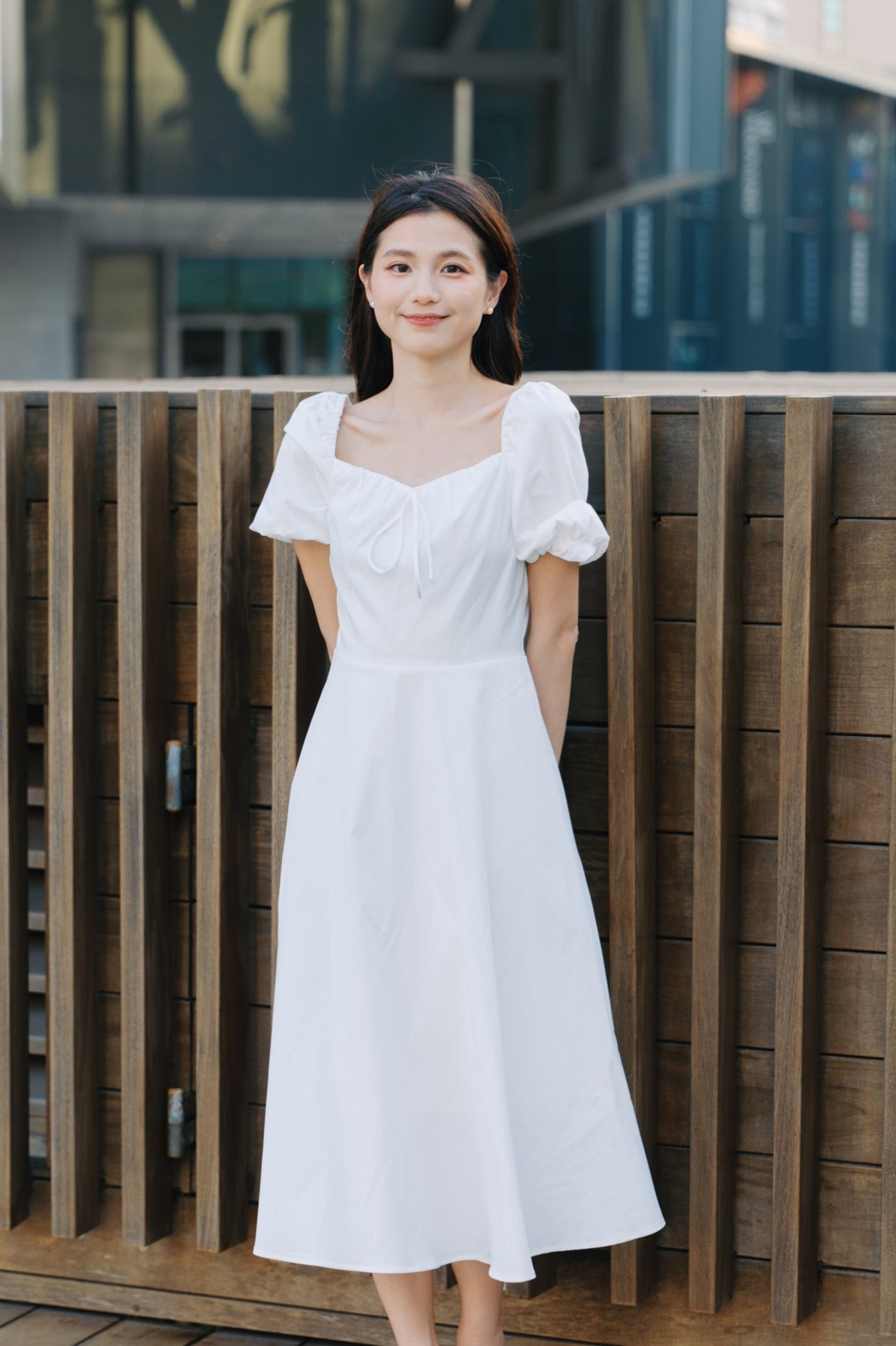 Chloe White Maxi Dress – MyAleshia